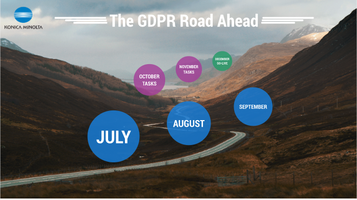 GDPR roadmap by Ben Miller on Prezi