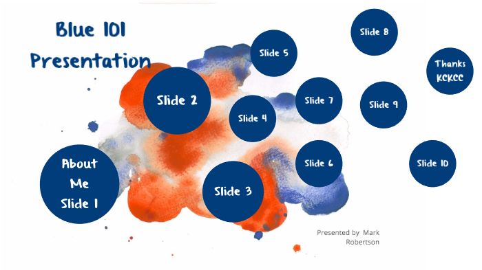 Blue 101 by Mark Robertson on Prezi