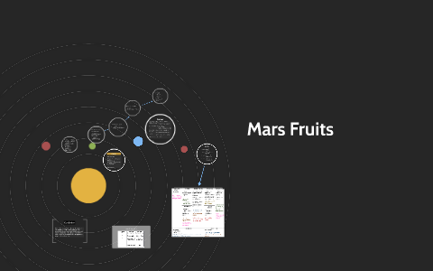 Mars Fruits by Nahelle EL ARAGE