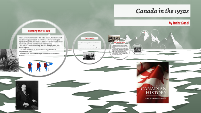 Canada in the 1930s by Indy Goal on Prezi
