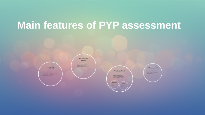 Main features of PYP assessment by Peter Mackay on Prezi