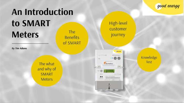 An Introduction to SMART Meters by Tim Adams on Prezi