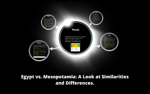 Egypt vs. Mesopotamia: A Look at Comparisons and Contrastion by Hannah ...