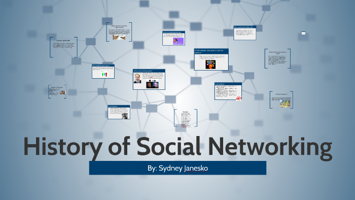 History of Social Networking by Sydney Janesko on Prezi