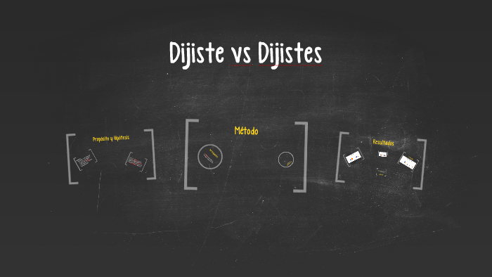 Dijiste vs Dijistes by David Figueroa on Prezi