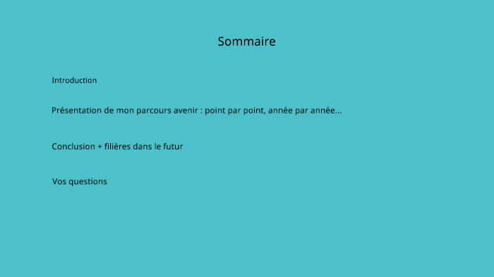 Parcours avenir by Jordan BRISSON on Prezi