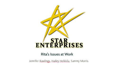STAR ENTERPRISES -CASE STUDY by Samantha Morris on Prezi