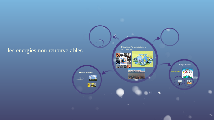 les energies non renouvelables by Groupe 6 SVT