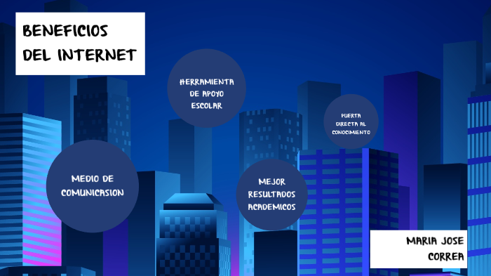 LOS BENEFICIOS DEL INTERNET by luisa montes on Prezi