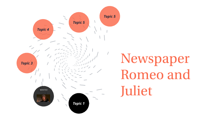 Newspaper Romeo and Juliet by dayshawn porter on Prezi