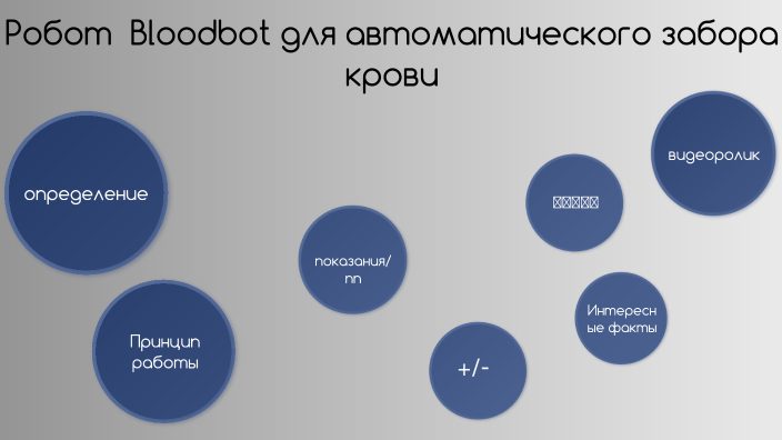 Робот Bloodbot для автоматического забора образцов крови by Таня Ляпина ...