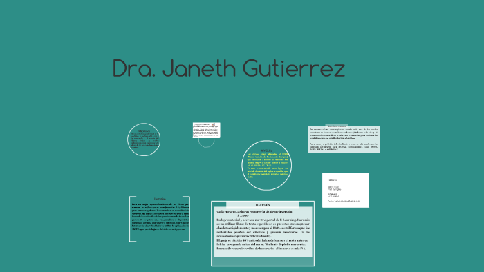 Dra. Janeth Gutierrez by M R on Prezi