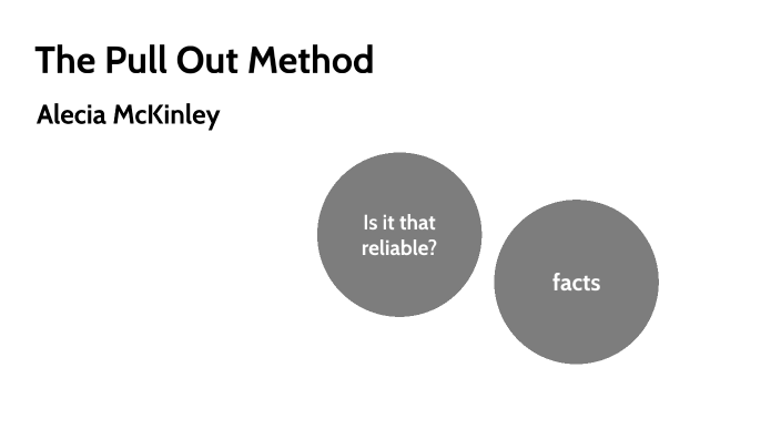 The Pull Out Method by alecia Mckinley on Prezi