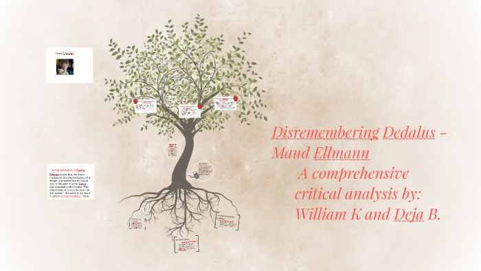 Disremembering Dedalus - Maud Ellmann by william Katsogridakis on Prezi