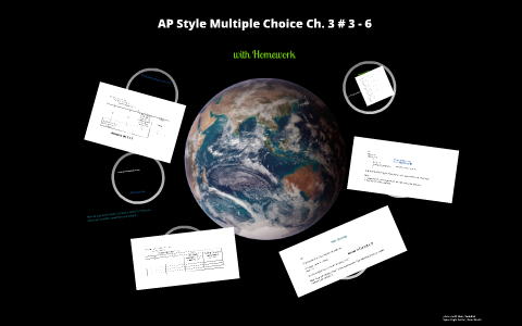 AP Style Multiple Choice 3 - 6 by Cristal Jones on Prezi
