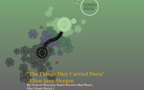 "The Things They Carried Poem" by Browne Period1 Chapter 6 on Prezi