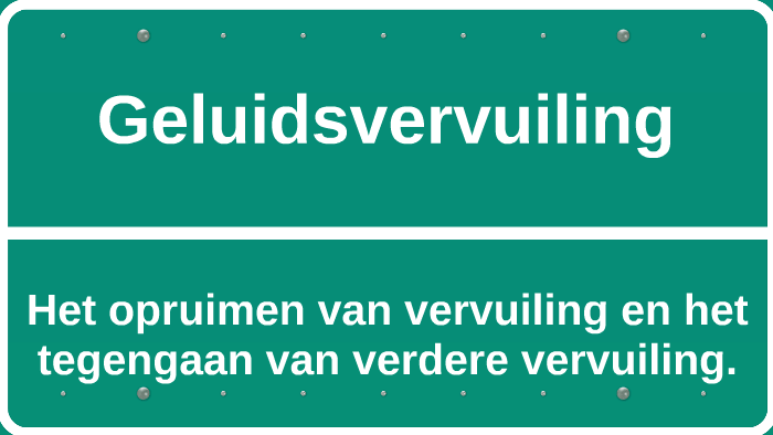 Geluidsvervuiling by diego snoek on Prezi