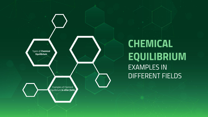 CHEMICAL EQUILIBRIUM EXAMPLES IN DIFFERENT FIELDS by Adil Mohammed on Prezi