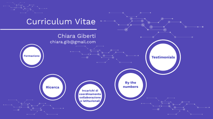 CV Giberti Chiara by chiara Giberti on Prezi