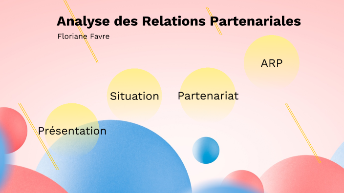 Analyse des Relations Partenariales by Floriane Favre on Prezi