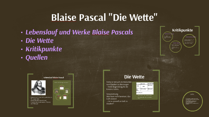 Blaise Pascal Blaise Pascal