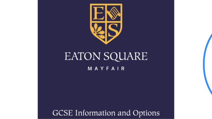 GCSE OPTIONS EVENING by John Wilson