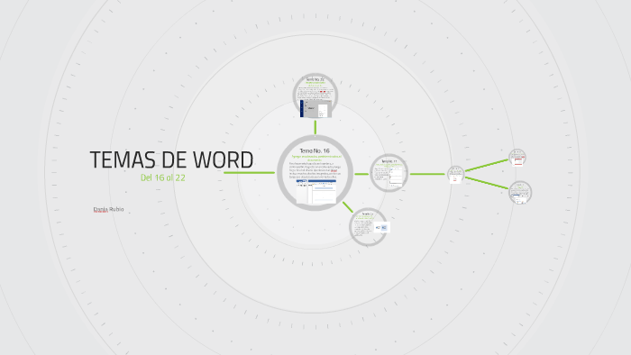 TEMAS DE WORD by Dania Rubio on Prezi