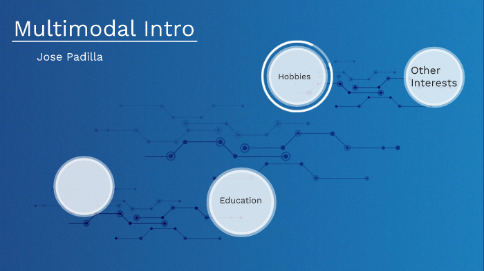 Multimodal Introduction by Jose Padilla on Prezi