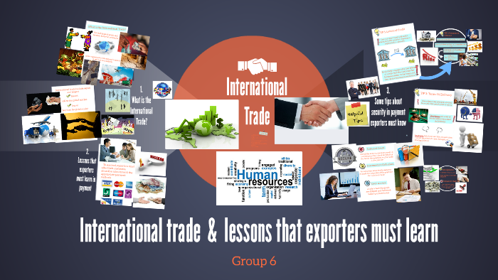 International trade and the lessons that exporters must learn by ...