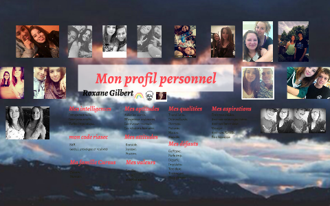 Mon profil personnel by Roxane Gilbert