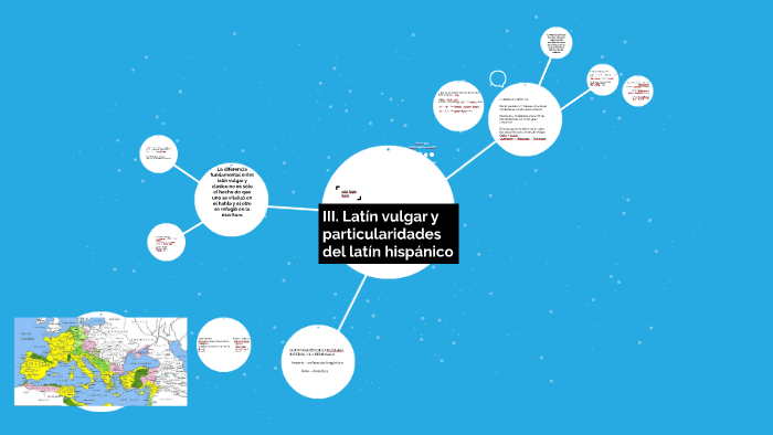 III. Latín vulgar y particularidades del latín hispánico by Gabi TV on ...