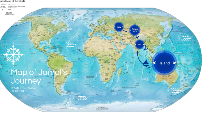 Map of Jamal's Journey by James Wu on Prezi