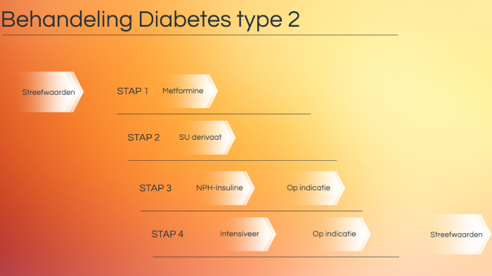 Behandeling Diabetes type 2 - stappenplan by Digitaal Leren Innoveren ...