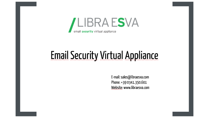 Libra ESVA English overview by filippo sala on Prezi