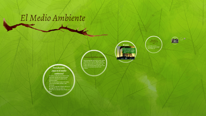El Medio Ambiente by Elsie Anziani on Prezi