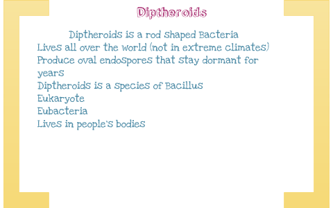 Diptheroids by Sarah Schornstein on Prezi