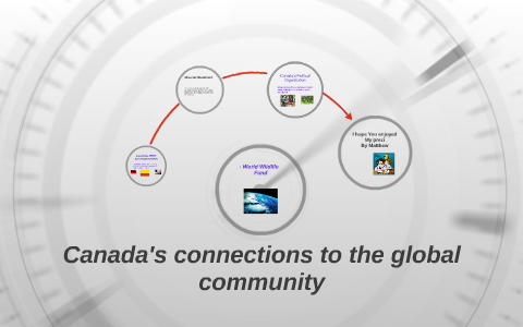 Canada's connections to the global community by matthew wenn on Prezi