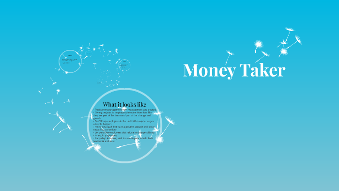 Money Taker by Sandra Cooper on Prezi
