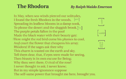 Transcendental Poems by Jeffrey Thompson on Prezi