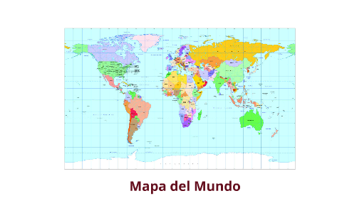 Mapa del Mundo by Victor Hugo Valenzuela Valencia