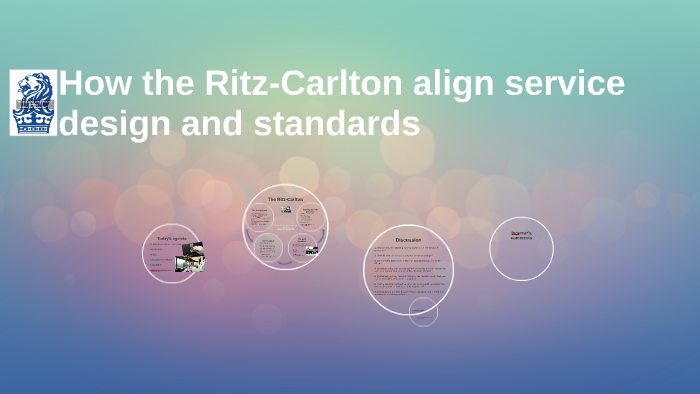 How the Ritz-Carlton align service design and standards by jennifer ...