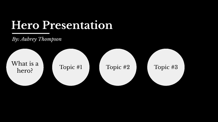 Aubrey Thompson Hero Presentation by Aubrey Thompson on Prezi