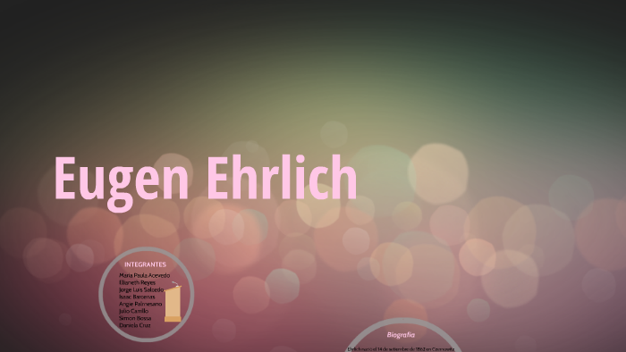 Eugene Ehrlich by maria paula acevedo on Prezi