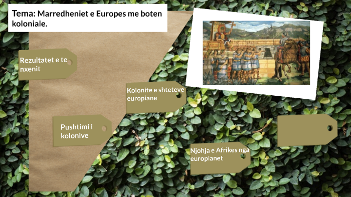 Marredheniet e Europes me boten koloniale by Rosela Gjyla on Prezi