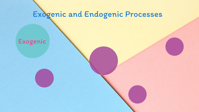 Exogenic and Endogenic Processes by Nicole Nico on Prezi