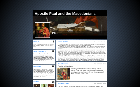 Apostle Paul and the Macedonians by Alek Peterlin on Prezi