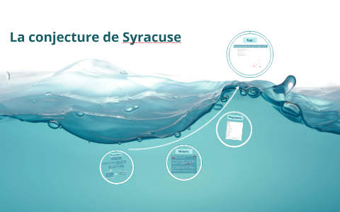 La conjecture de Syracuse by Jacquot Benjamin on Prezi