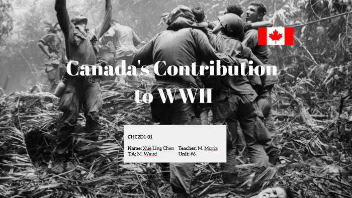 Canada's Contribution to WWII by Angela Chen on Prezi