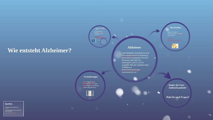 Wie entsteht Alzheimer? by Lisa Harmeyer on Prezi