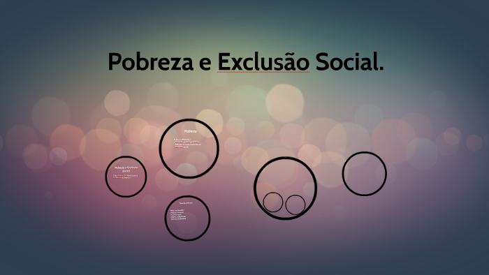 Pobreza e Exclusão social by João Ribeiro on Prezi